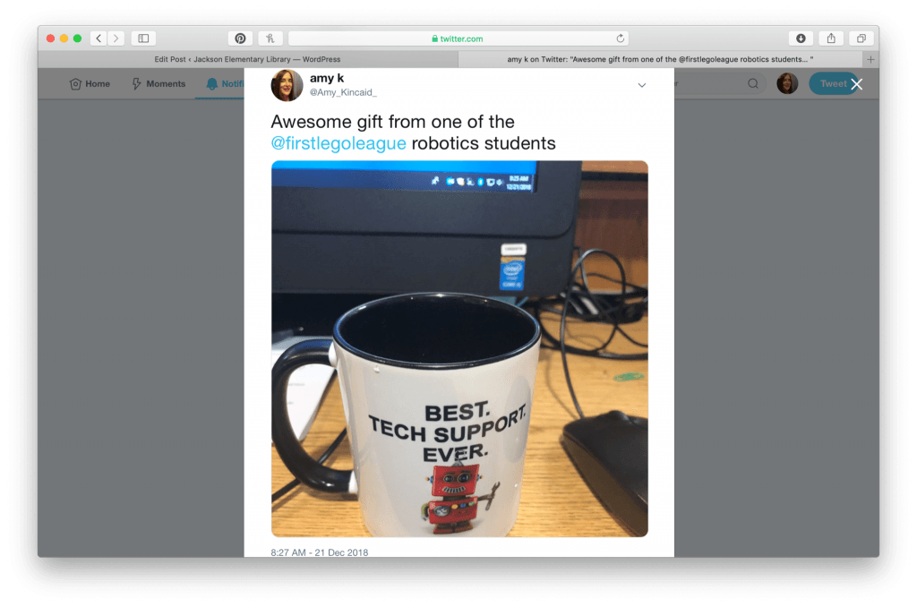 FLL Robotics – Jackson Elementary Library