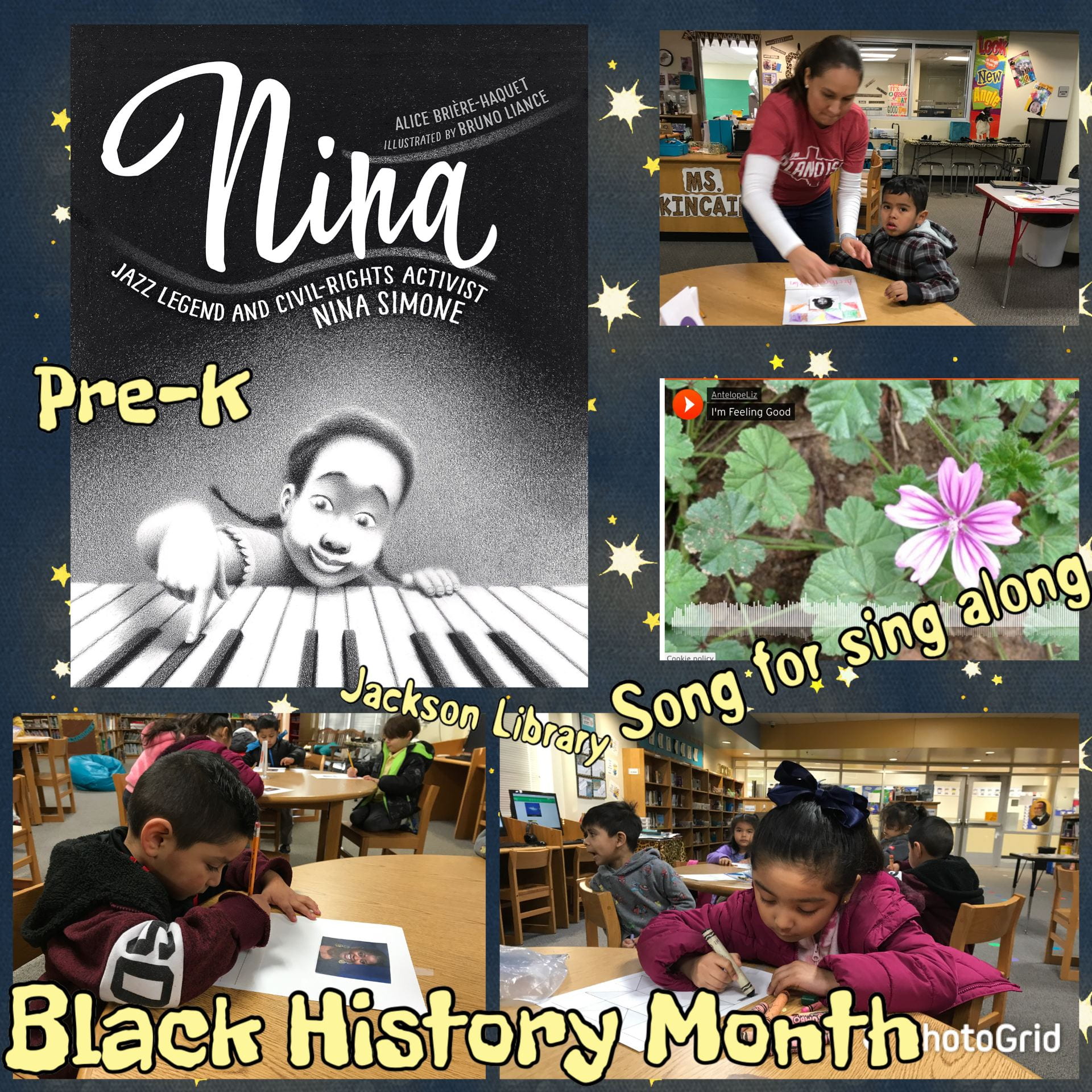Pre-K Black History Month Sing Along – Jackson Elementary Library